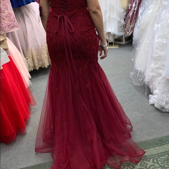 Dresses | Ruby Red Formal Dress Prom Dress Homecoming | Poshmark
